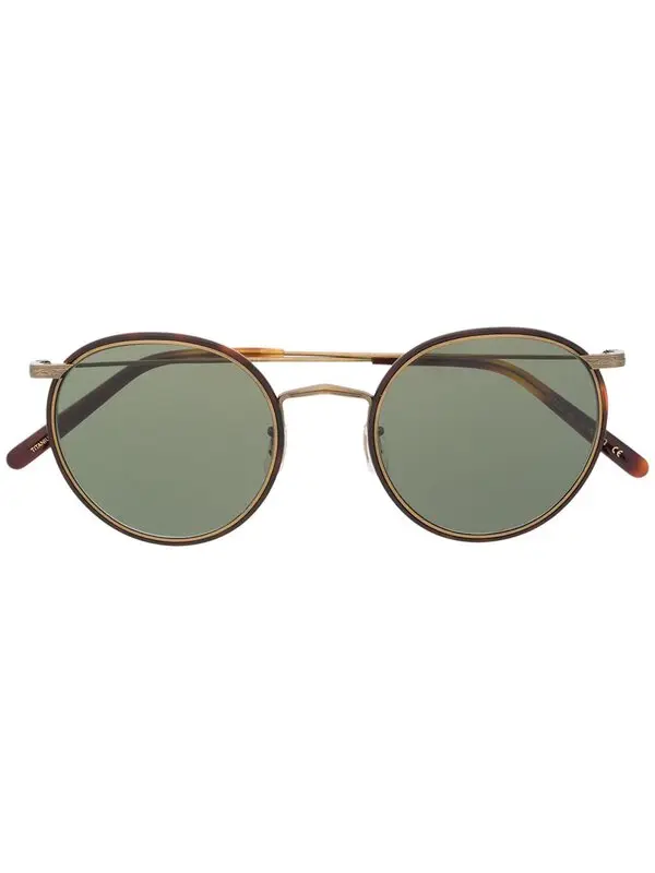 Oliver Spencer Casson Round-frame Sunglasses
