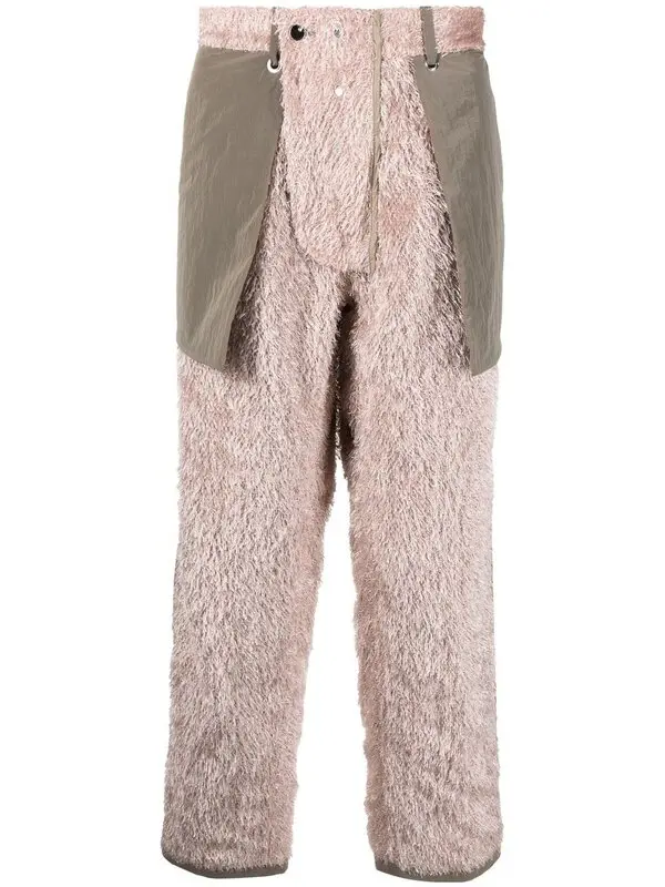CRAIG GREEN Textured Straight-leg Trousers