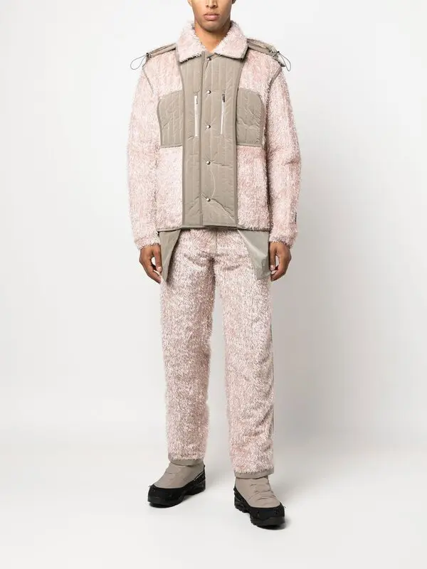 CRAIG GREEN Textured Straight-leg Trousers