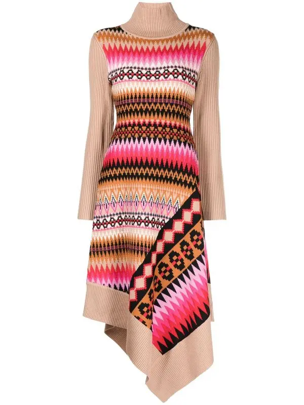 temperley london knit dress Dana Dre In Brown - 64% Off Ebay