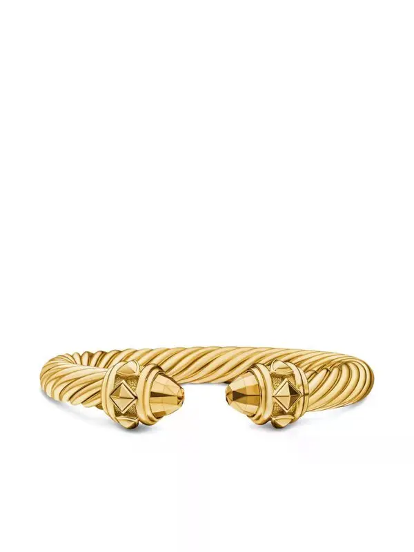 David Yurman 18kt Yellow Cablespira Bracelet - Gold
