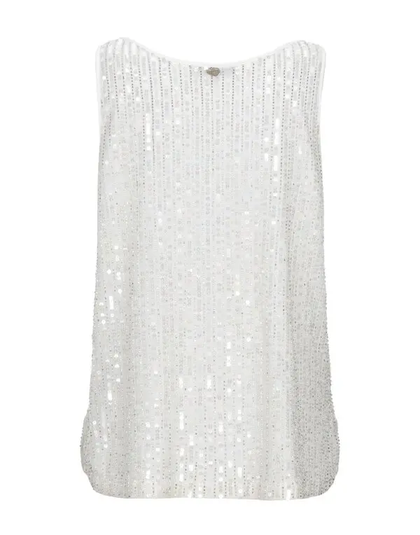 TWINSET Tulle Top - White