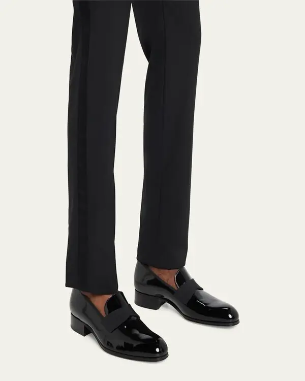 TOM FORD Edgar Patent Leather Loafers