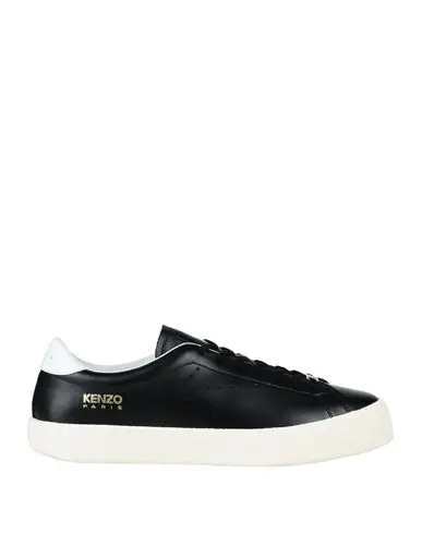 Kenzo Soft Leather Sneakers - Black