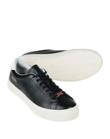 Kenzo Soft Leather Sneakers - Black