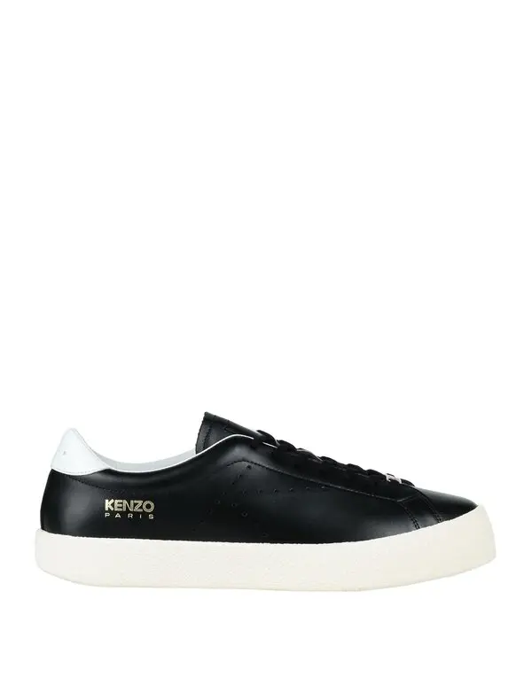 Kenzo Soft Leather Sneakers - Black