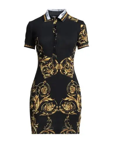Versace Mini T-shirt Dress - Black