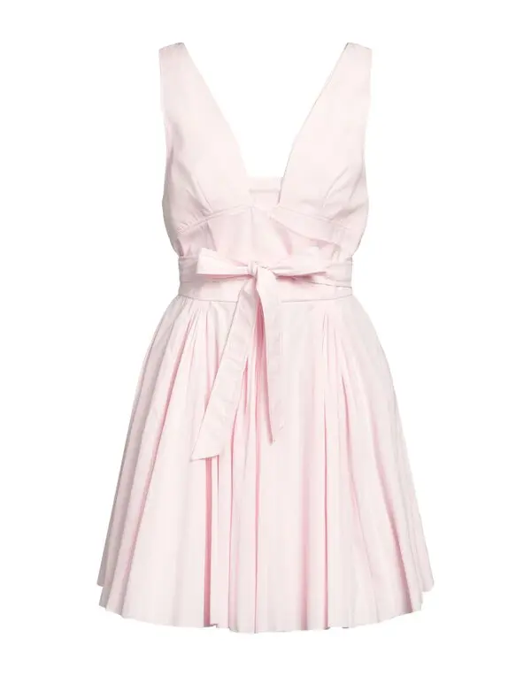 オールインワン・サロペット Giovanni Bedin Plisse Detail Mini Dress Giovanni Bedin Mini Flared Dress In Pink - 86% Off