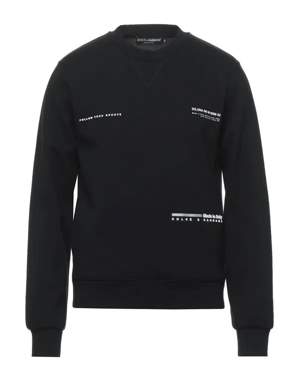 Dolce & Gabbana Sweatshirt With Logo And Reflective Trims