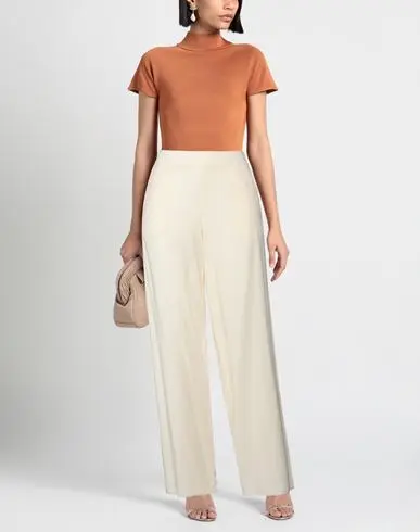 Liviana Conti Wide-leg Pants - Beige