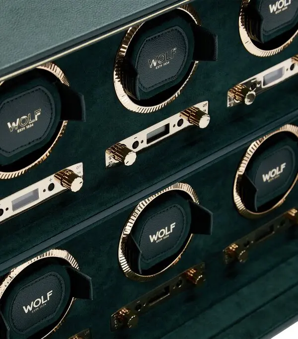 Wolf British Racing 8-piece Watch Winder