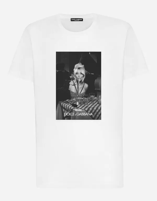 Dolce & Gabbana Ciao, Kim Pasta-print T-shirt