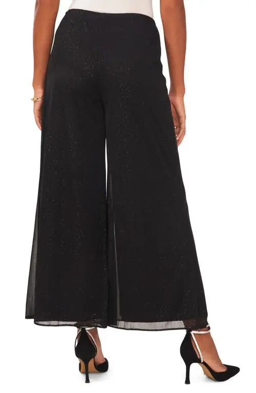 Chaus Mesh Palazzo Pants
