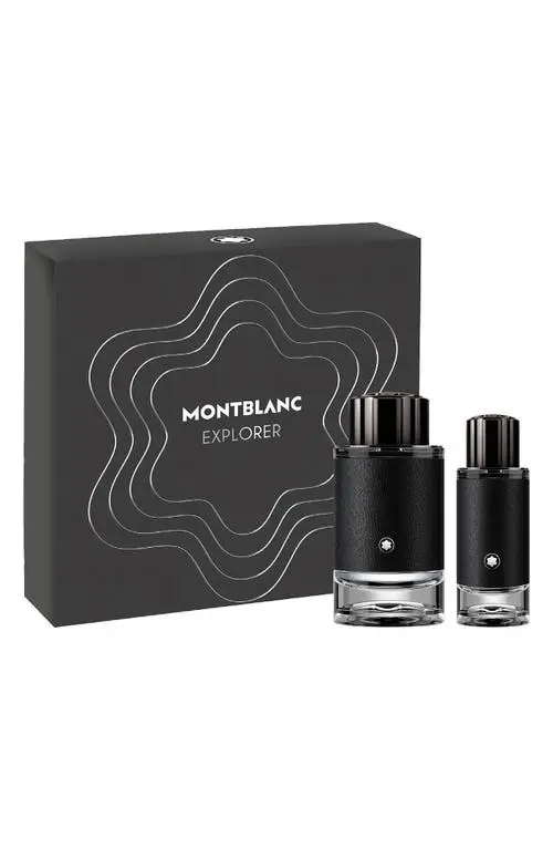 Montblanc Explorer Eau De Parfum Set Usd $110 Value - No Color