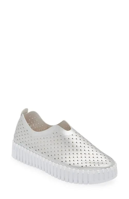 ILSE JACOBSEN Tulip Sneaker - Silver