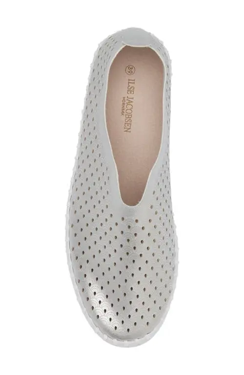 ILSE JACOBSEN Tulip Sneaker - Silver