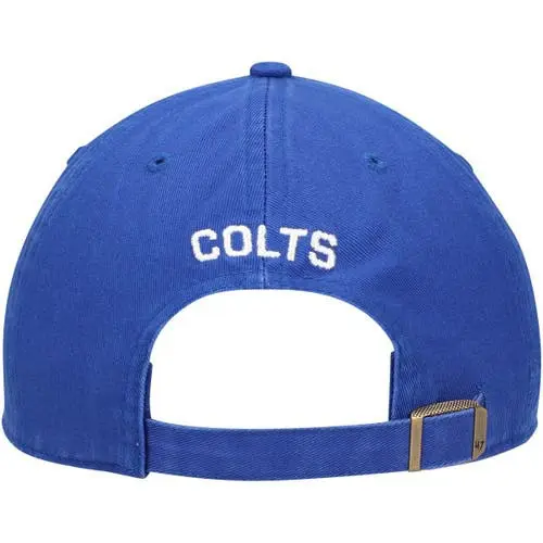'47 Indianapolis Colts Finley Clean Up Adjustable Hat