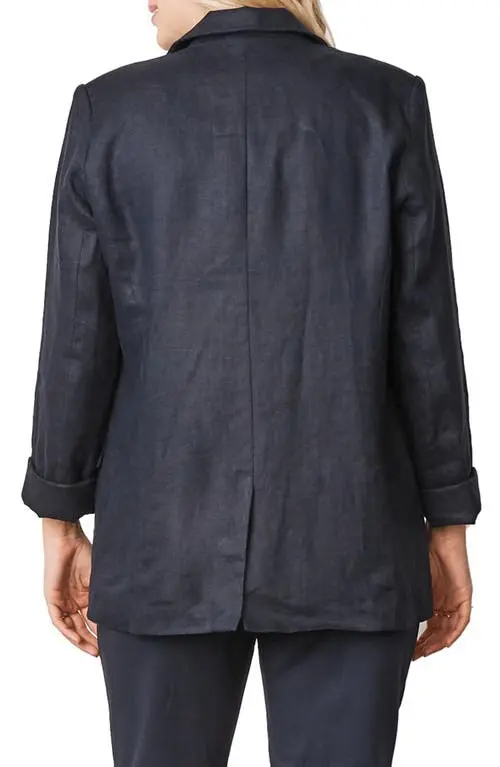 ANGEL MATERNITY Linen Blazer