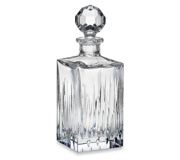 REED & BARTON Soho Crystal 26-oz Square Decan Ter - One-color