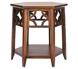 SAFAVIEH Connor Hexagon End Table - One-color