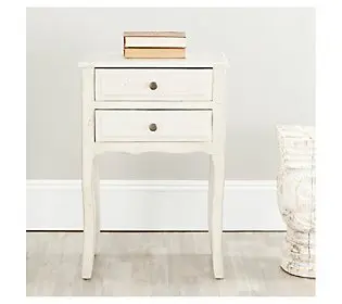 SAFAVIEH Lori End Table With 2 Storage Drawers