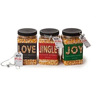 WABASH VALLEY FARMS Jingle, Joy & Love Popcorn T - One-color