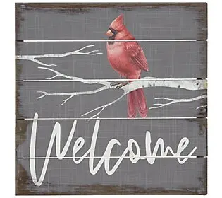 SINCERE SURROUNDINGS Welcome Cardinal Pallet Petite Sincere Surro Undings - One-color