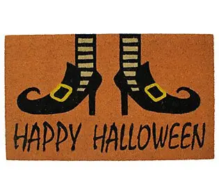 NORTHLIGHT Wicked Witch Shoes Coir Doormat 18' X 30 - One-color