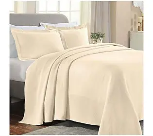 SUPERIOR Jacquard Cotton Diamond Bedspread Set,king
