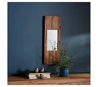 MELROSE International Wooden Wall Mirror