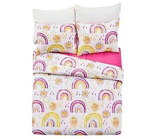 URBAN PLAYGROUND Rainbows & Suns Twin/twin Xl Comforter Set 2- Piece