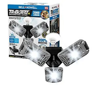 BELL & HOWELL Bell + Howell Triburst 2000 Lumens Multi-direct Ional Led Ligh - One-color