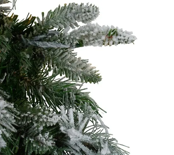 NORTHLIGHT Frosted Wreath W/pinecones
