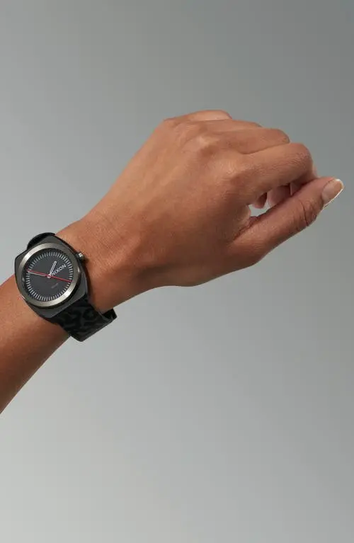 Nixon Light-wave Recycled Strap Solar Watch