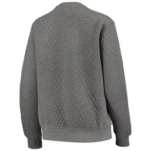 PRESSBOX Iowa Hawkeyes Quilted Pullover Sweatshirt