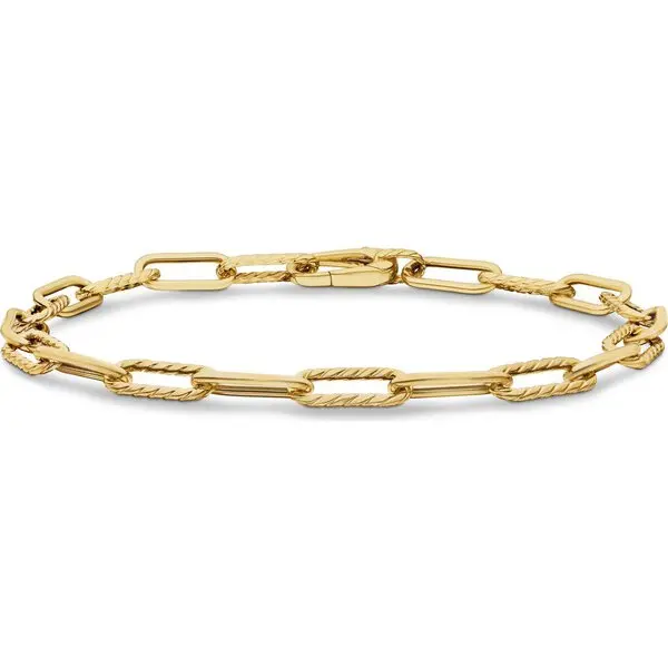 David Yurman Dy Madison® Chain Bracelet - Yellow Gold