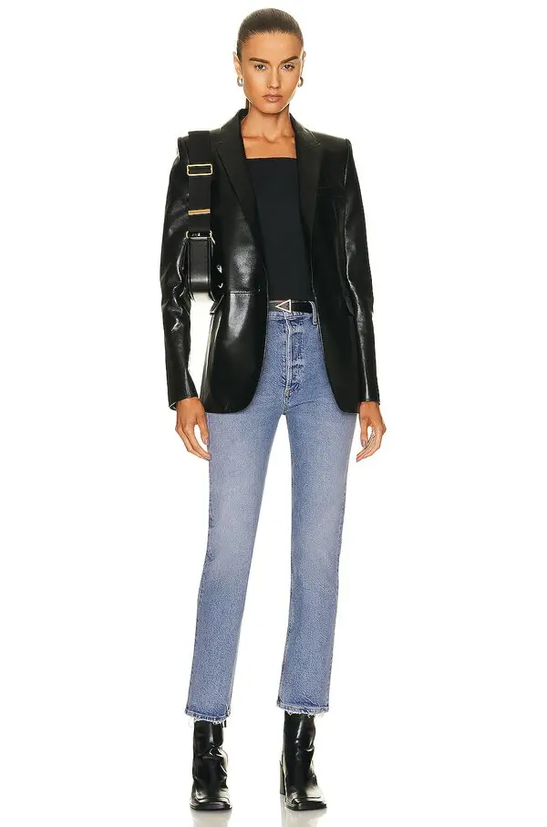 AGOLDE Riley Long Straight Jeans