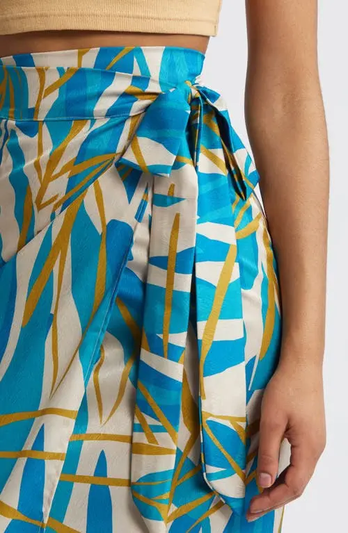 DIARRABLU Seur Blossom Print Wrap Maxi Skirt