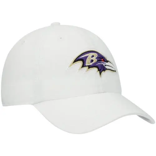 '47 Baltimore Ravens Clean Up Adjustable Hat - White