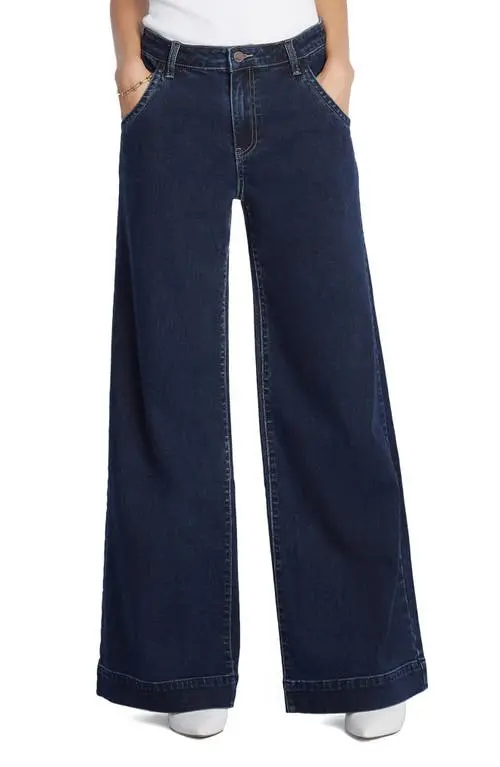 WASH LAB DENIM Daily Trousers - Dark Blue