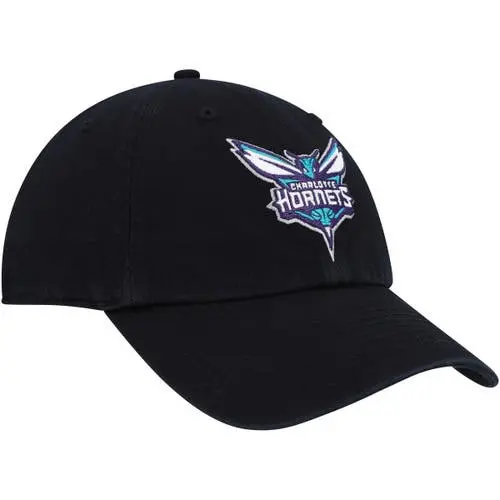 '47 Charlotte Hornets Team Logo Clean Up Adjustable Hat