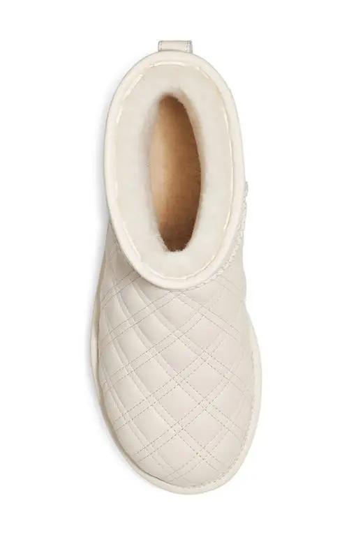 UGG(R) Classic Mini Ii Quilted Genuine Shearling Lined Bootie