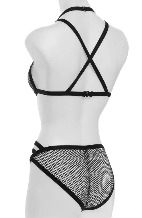 HAUTY High Frequency Multi Strap Bralette - Black