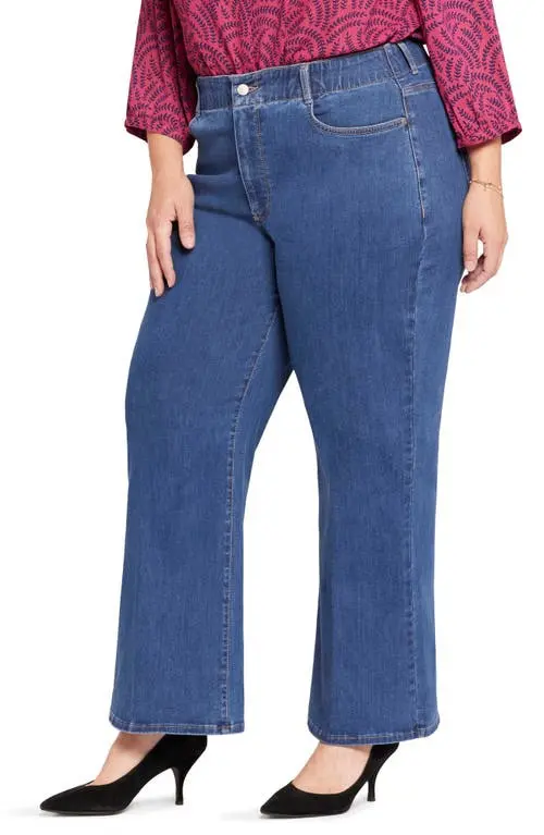 NYDJ Waist Match Wide Leg Jeans