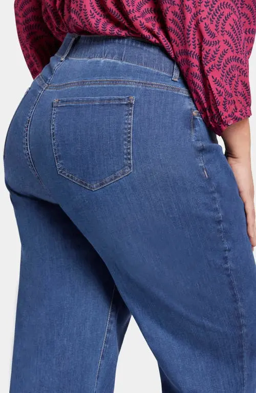 NYDJ Waist Match Wide Leg Jeans