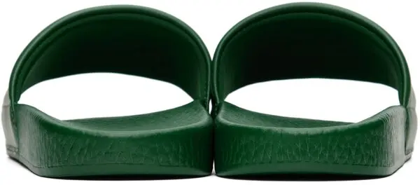 Ralph Lauren Green Polo Bear Slides In New Forest/Bear - 53  display picture 3
