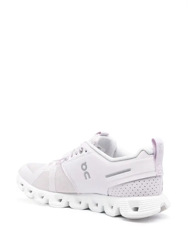 On Side Logo-print Detail Sneakers - Purple