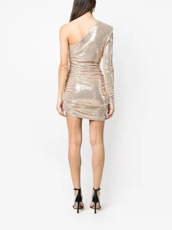 Alexandre Vauthier One-shoulder Sequin Mini Dress