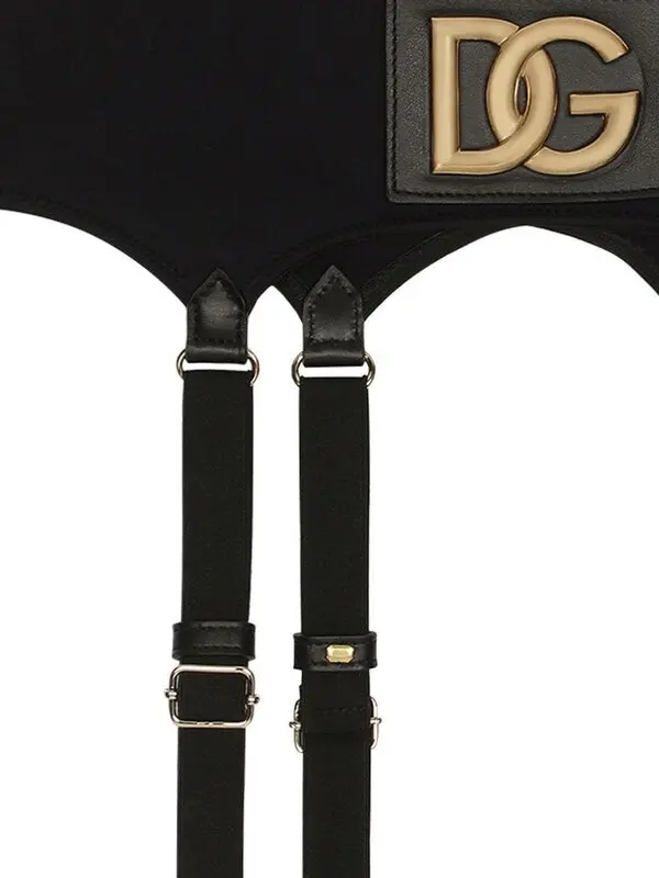 Dolce & Gabbana Logo-plaque Suspender Belt