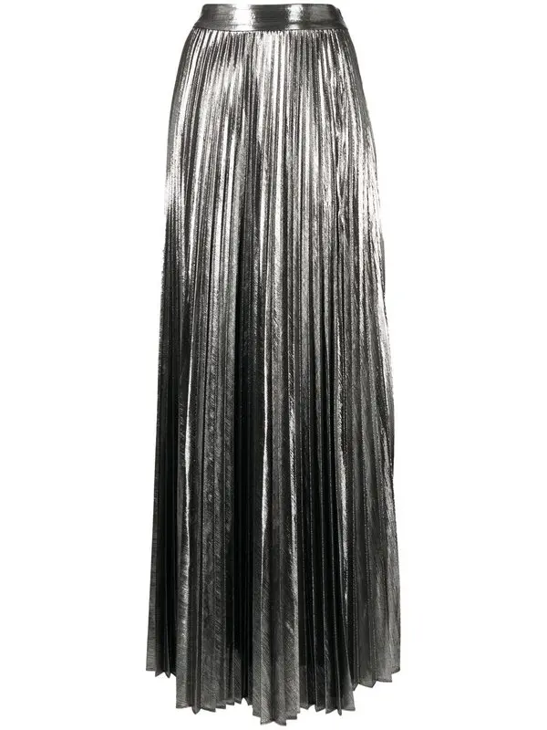Retrofete Cressida Pleated Maxi Skirt